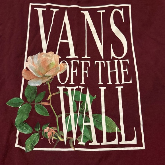 Vans | Shirts | Vans Rose Longsleeve Large | Poshmark